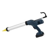 China 21V  Electric Caulking Gun Electric Caulk Gun Both Sausage and Cartridge Sealant Use Packed with Tool Box with 2pcs batteries for sale