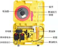 China Max 24V 21V Professional Rechargeable Battery Cordless Grease Gun with 600cc Max10000 psi Battery Grease Gun Electric Grease Gun for sale