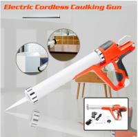 China 12V 1.5AH Electric Cartridge Sealant Gun Cordless Caulking Gun Battery Caulking Gun for both Cartridge and Sausage Sealant Use for sale