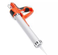 China 12V 1.5AH Electric Cartridge Sealant Gun Cordless Caulking Gun Battery Caulking Gun for both Cartridge and Sausage Sealant Use for sale
