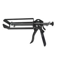 China 400ml 1:1 Mix Ratio Black Epoxy Applicator Gun Adhesive Multi-Component Cartridge Gun for sale