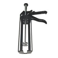 China 400ml 1:1 Manual Black Caulking Gun Dual Cartridge Epoxy Gun for Plastic Repair Epoxy and Adhesives for sale