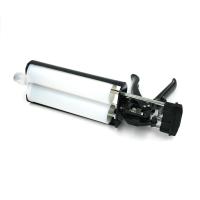 China Metal 400ml 1:1 Black Manual Double Component Cartridge Caulk Gun for sale