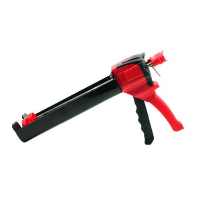 China 600ml 1:1 Red Epoxy Gun Dual Component Cartridge Gun for Caulking for sale