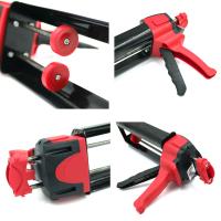 China 600ml 1:1 Red Epoxy Gun Dual Component Cartridge Gun for Caulking for sale