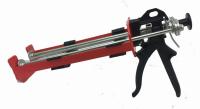 China 585ml 3:1 cartridge caulking gun,mixing dispenser ,adhesive caulking tool  585ml dual cartridge 2 part epoxy adhesive applicator for sale
