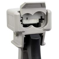 China 50ml 1:1/ 2:1 Ratio Adhesive Dispensing Gun Impression Mixing Dispensing Dispenser AB Gun for sale