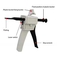 China 50ml 1:1/ 2:1 Ratio Adhesive Dispensing Gun Impression Mixing Dispensing Dispenser AB Gun for sale