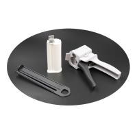 China 50ml 10:1 Plastic Impression Mixing Dispenser Gun Dispensing AB Glue Gun for sale