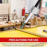 China 50ml Impression Gun Mixing Dispensing Glue Gun for 1:1/1:2 AB Plastic Dispenser Glue Tube for sale