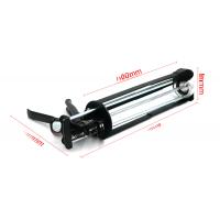 China Heavy Duty 1:1 Mix Ratio 650ml Black Iron Coaxial Dual Cartridges Caulking Gun for sale