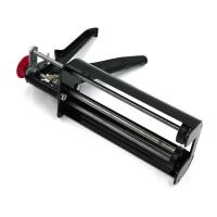 China 400ml 1:1 Mix Ratio Metal Manual Dual Component Adhesive Cartridge Applicator AB Epoxy Gun for sale