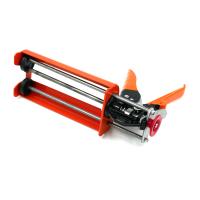 China 400ml 1:1 Metal Caulking Gun Orange Two Component Silicone Gun for sale