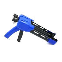 China Blue ABS 400ML 1:1 Two Component Silicone Caulking Gun for sale