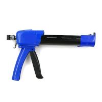 China Blue ABS 400ML 1:1 Two Component Silicone Caulking Gun for sale