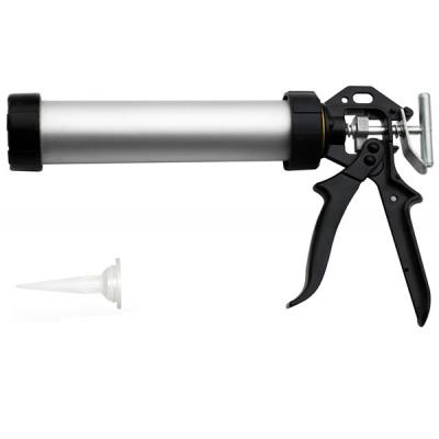 China Professional Quality Big Ladder Hook Extra Heavy Duty Sausage Caulk Gun for sale