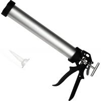 China Professional Quality Big Ladder Hook 600ml/20.3oz/15inches Sausage Caulking Gun(BC-1307) for sale