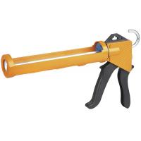China plastic made 9 inches cartridge type caulking gun colourful plastic silicone gun nylon made sealant gun for sale