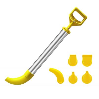 China 5in1 Stainless Steel Removable Nozzle Cement Caulking Gun Mortar Applicator Pointing Sprayer Grouting Gun for sale