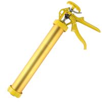 China High Quality Great Caulk Big Thrust 600ml 20.3oz Sausage Sealant Gun Soft Pack Silicone Sealant Gun  BC-D9338-2 for sale