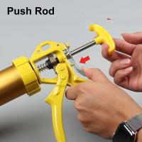 China High Quality Great Caulk Big Thrust 600ml 20.3oz Sausage Sealant Gun Soft Pack Silicone Sealant Gun  BC-D9338-2 for sale