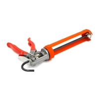 China Highest 24:1 Thrust Ratio Orange Smooth Round Rod Hand Silicone Gun for 310ml Caulk tubes for sale