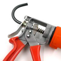China Highest 24:1 Thrust Ratio Orange Smooth Round Rod Hand Silicone Gun for 310ml Caulk tubes for sale