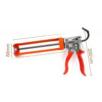 China Highest 24:1 Thrust Ratio Orange Smooth Round Rod Hand Silicone Gun for 310ml Caulk tubes for sale