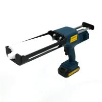 China Green 400ml 2:1 Electric Two-Component Cartridge Gun Double-Cartridge Caulking Gun with Comfort Grip for sale