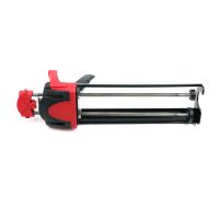 China 585ml 3:1 Dual Cartridge Smooth Round Rod Hand Silicone gun Sealant Caulking Gun for sale