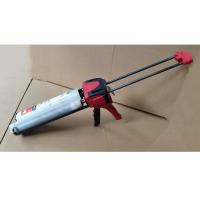China 585ml 3:1 Dual Cartridge Smooth Round Rod Hand Silicone gun Sealant Caulking Gun for sale