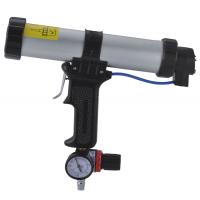 China OBM Air Powered Sealant Caulking Gun 9 Inches 310ml With Vale And Gauge for sale