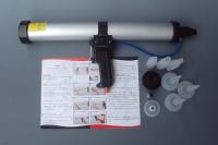 China 21inches Pneumatic Silicone Gun Non Drip Caulking Gun With Aluminum Barrel for sale