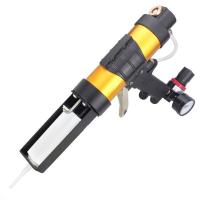 China Lightweight  Pneumatic Sealant Caulking Gun 50ml Dispensing Gun For AB Plastic Tube for sale