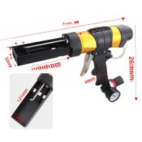 China Lightweight  Pneumatic Sealant Caulking Gun 50ml Dispensing Gun For AB Plastic Tube for sale