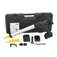 China 6 Speed 18V Cordless Caulking Gun For 600ml Sausage / 300ml Cartridge Glue for sale