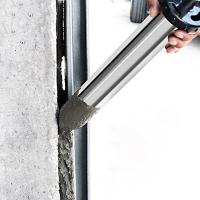 China Stainless Steel Mortar Pointing Cement Grouting Gun Cement Caulking Gun Customized for sale