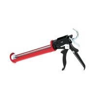 China 310ml Metal Drip-Less Cartridge Sealant Caulking Gun With Spout Cutter for sale
