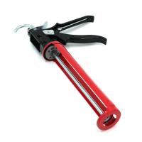 China 310ml Metal Drip-Less Cartridge Sealant Caulking Gun With Spout Cutter for sale