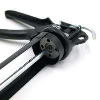 China Metal Manual Black 11inches Cartridge Sealant Caulking Gun 400ml for sale