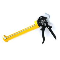 China Cradle Steel Skeleton Frame Sealant Caulking Gun Drip-Less 400ml Rotating for sale