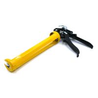 China Cradle Steel Skeleton Frame Sealant Caulking Gun Drip-Less 400ml Rotating for sale