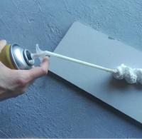 China Gap Filling Insulating Foam Spray Tube Nozzle for sale