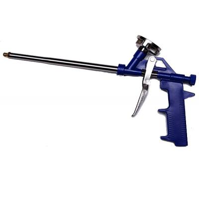 China One Component  Coated  PU Foam Gun Foam Sealant Gun Zinc Alloy Body for sale