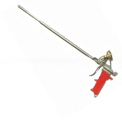 China Lightweight Single Component Long Pipe Spray Foam Gun With Metal Handle for sale