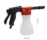 China Large Capacity  Soap Foam Gun Car Wash Spray Foam Gun Household Cleaning for sale