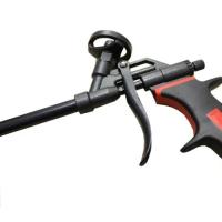 China PTFE PU Construction / Assembly Spray Foam Dispensing Gun With Light Duty Adjust Screw for sale