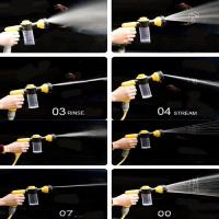 China 8 Spray Pattern Adjustable High Pressure Soap Dispenser Gun OEM ODM for sale
