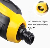 China 8 Spray Pattern Adjustable High Pressure Soap Dispenser Gun OEM ODM for sale