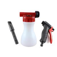 China Red Adjustment Ratio Dial Car Cleaning Foam Gun Sprayer Lightweight for sale
